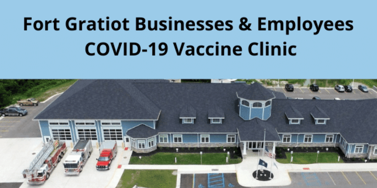 Ft. Gratiot Vaccine Clinic Friday, April 30, 2021 | WGRT