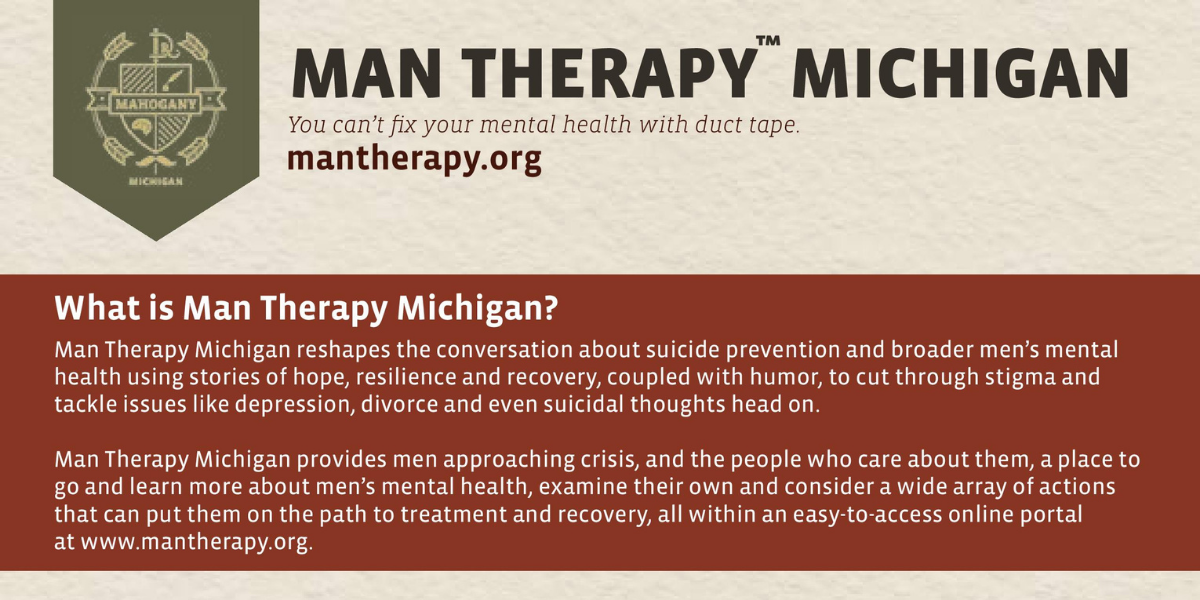 Man Therapy Has Online Resources for Men | WGRT