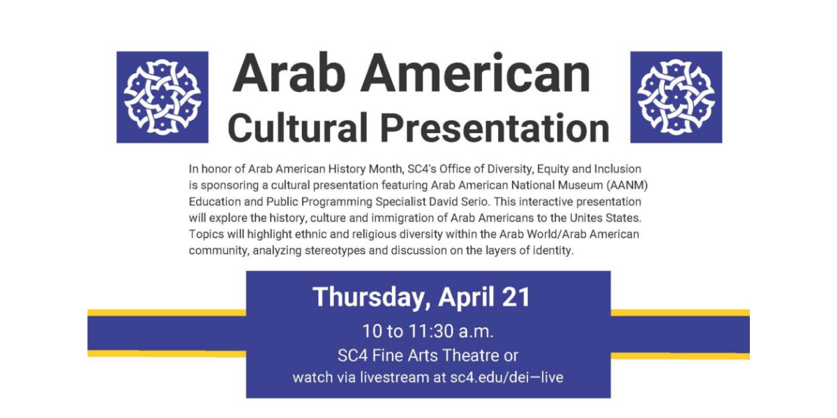 Arab American Cultural Presentation at SC4 | WGRT