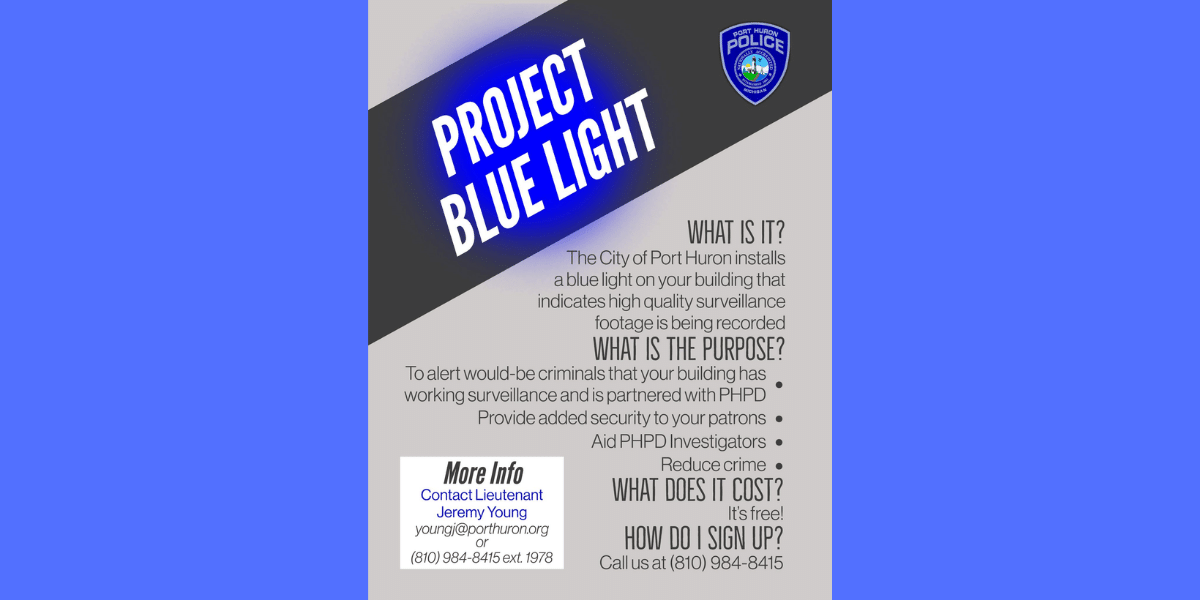 Project Blue Light to Deter Crime, Build Relationships | WGRT