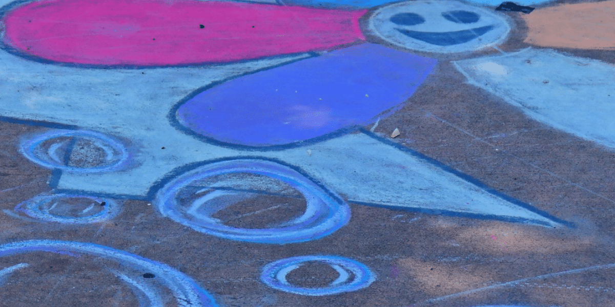 Chalk Art Contest Underway at Blue Water Festival | WGRT