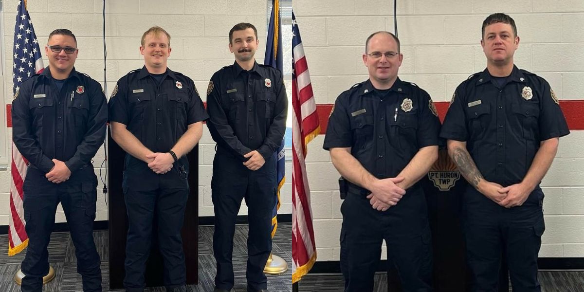 Port Huron Township Fire Department Welcomes New Staff | WGRT